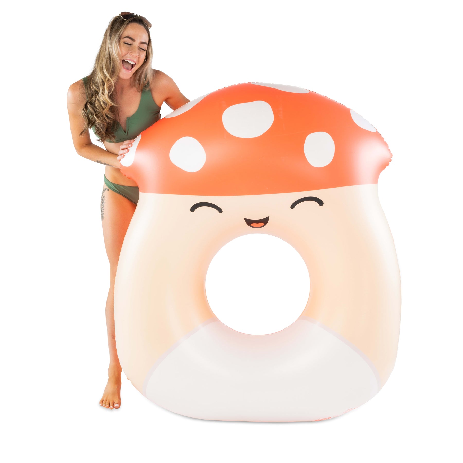 BigMouth x Squishmallows Malcolm the Mushroom Pool Float