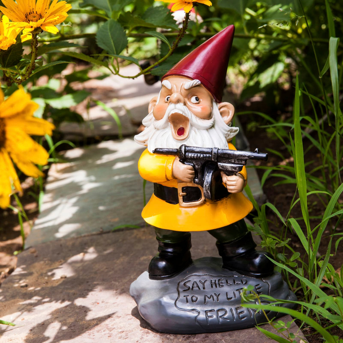 The Angry Little Garden Gnome