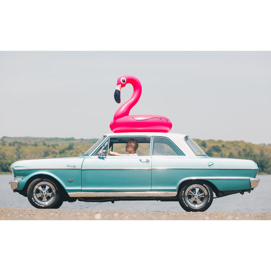 Giant Pink Flamingo Pool Float