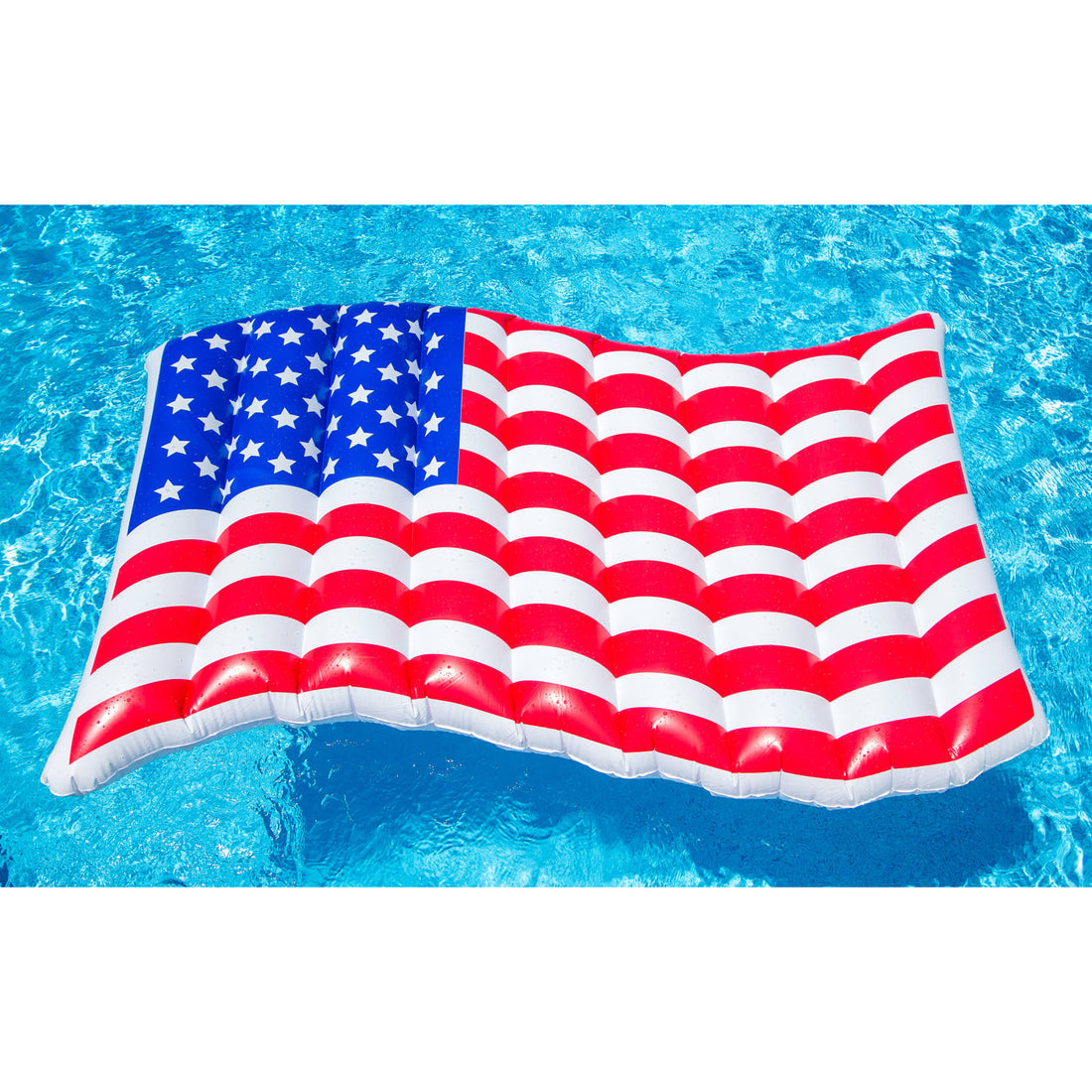 Giant Waving American Flag Pool Float