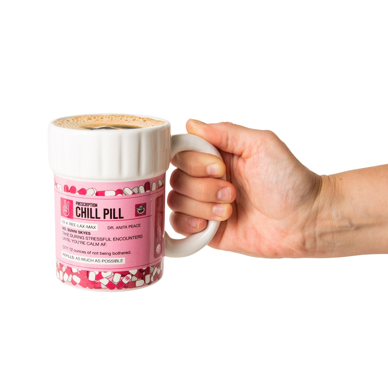 Pink Chill Pill Mug