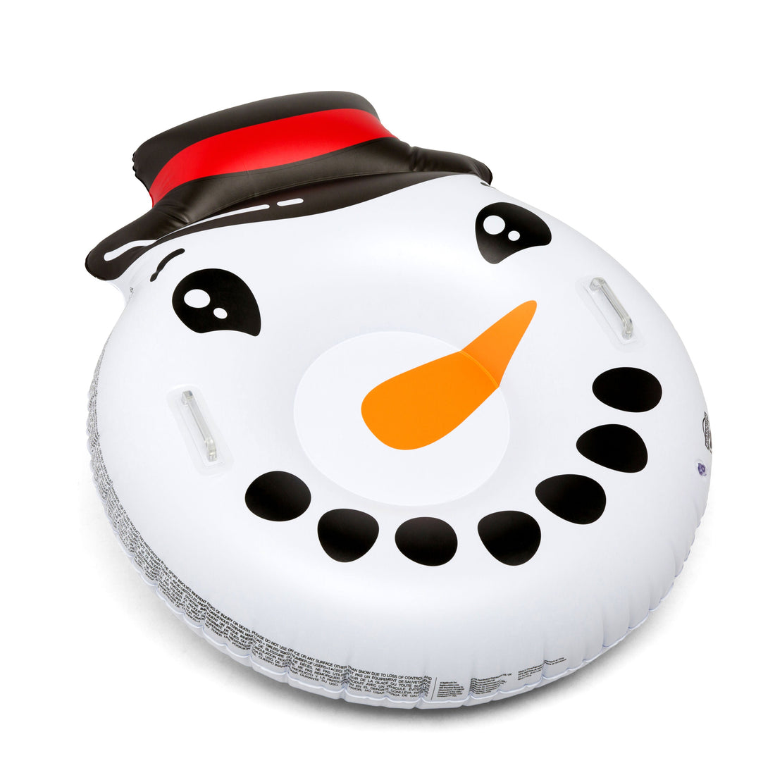 Round Snowman Face Snow Tube